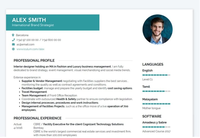 Cómo se presenta un CV de manera efectiva para conseguir trabajo