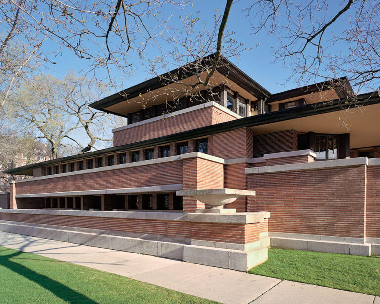Qué características hacen única a la Casa Robie de Frank Lloyd Wright