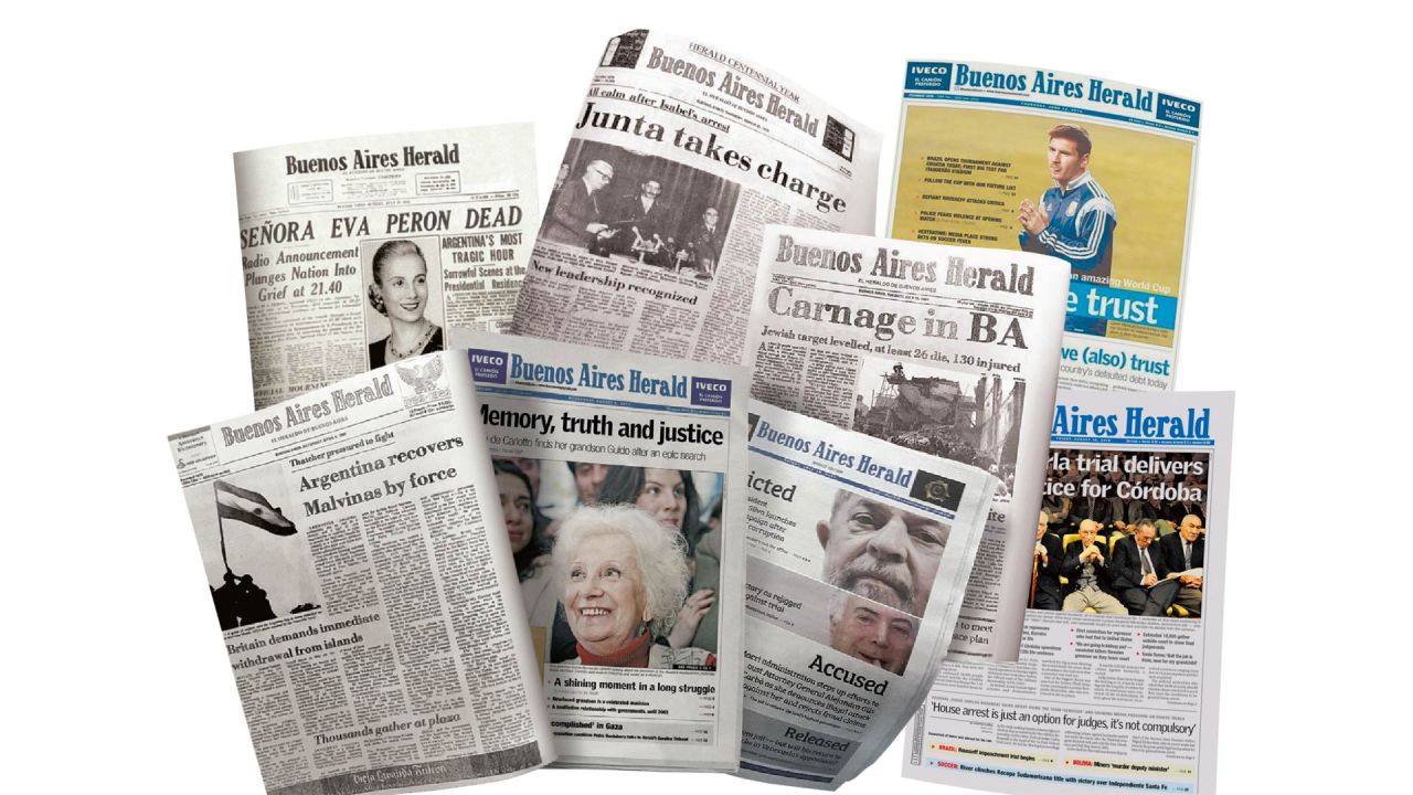 Qué diarios de prensa escrita hay en Buenos Aires, Argentina