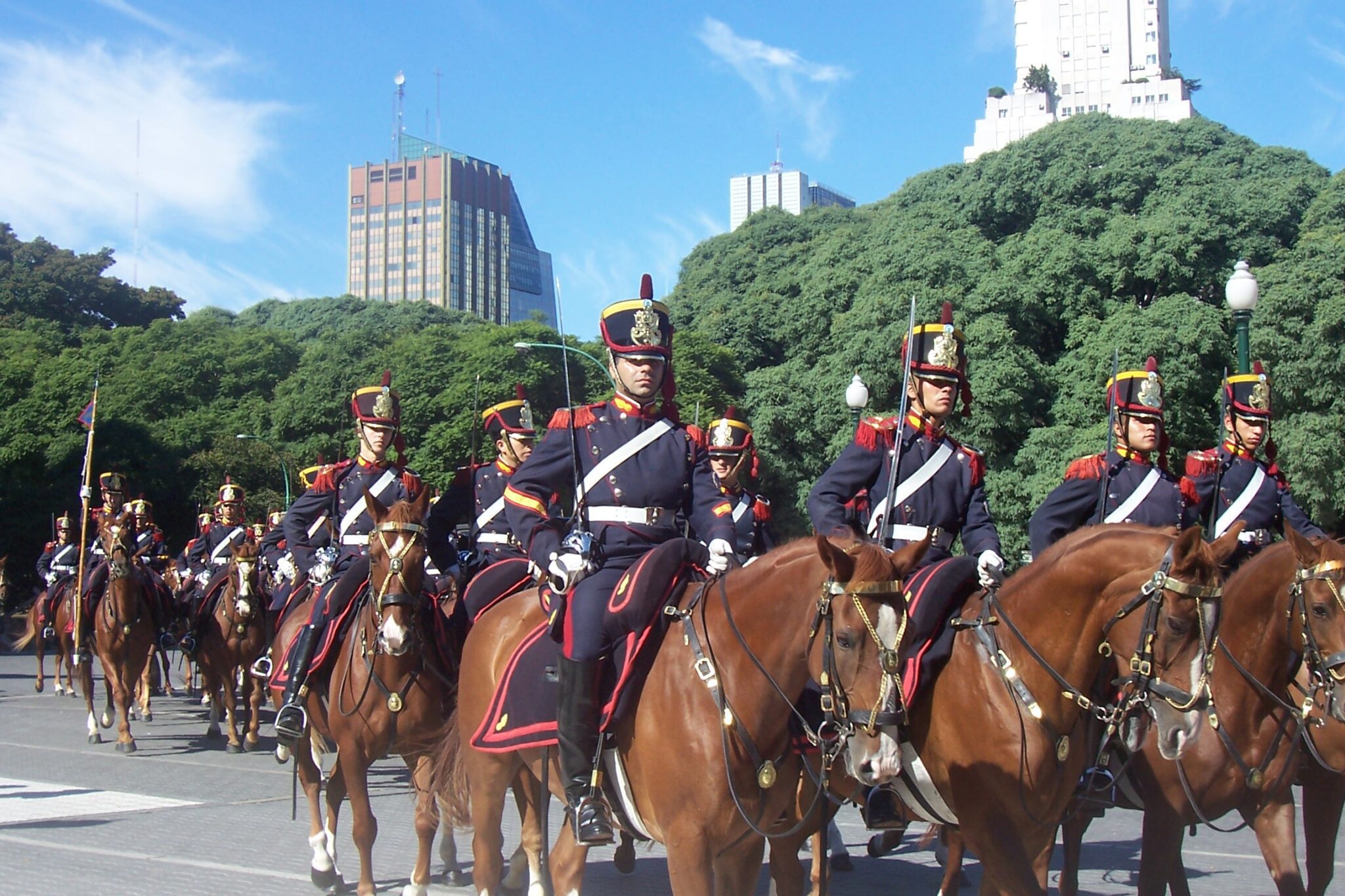 Qué es el Regimiento de Granaderos a Caballo General San Martín